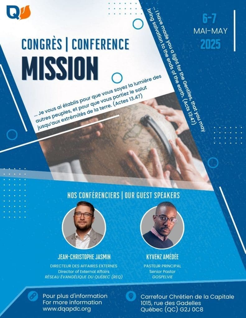 Congrès 2025 - Mission - 2025 Conference | DQAPDC – District du Québec ...